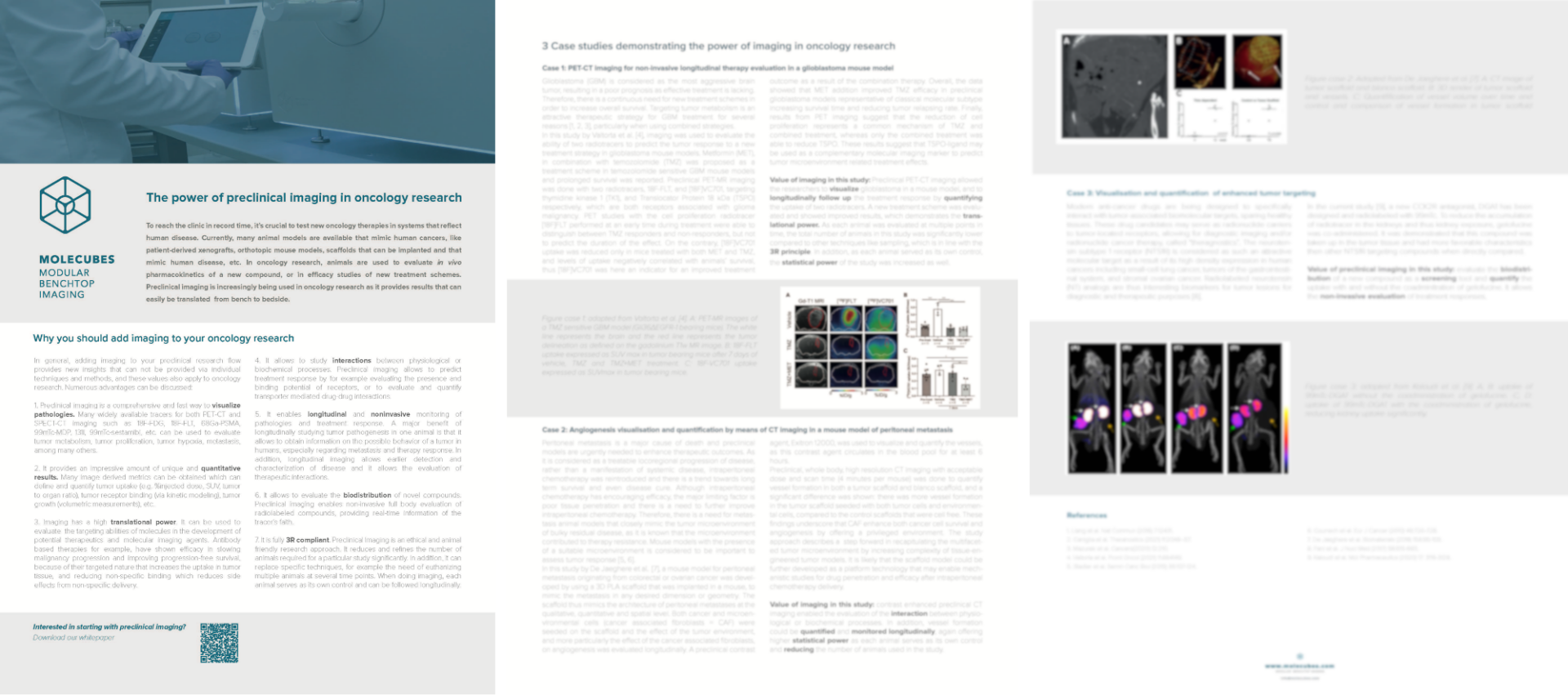 Imaging in oncology research - Molecubes